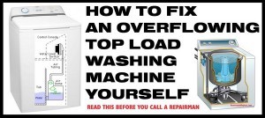 7 Reasons why a washing machine overflows