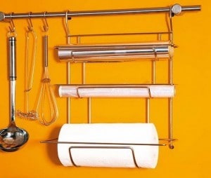 Kitchen Railing Storage Ideas - Kitchen Organization